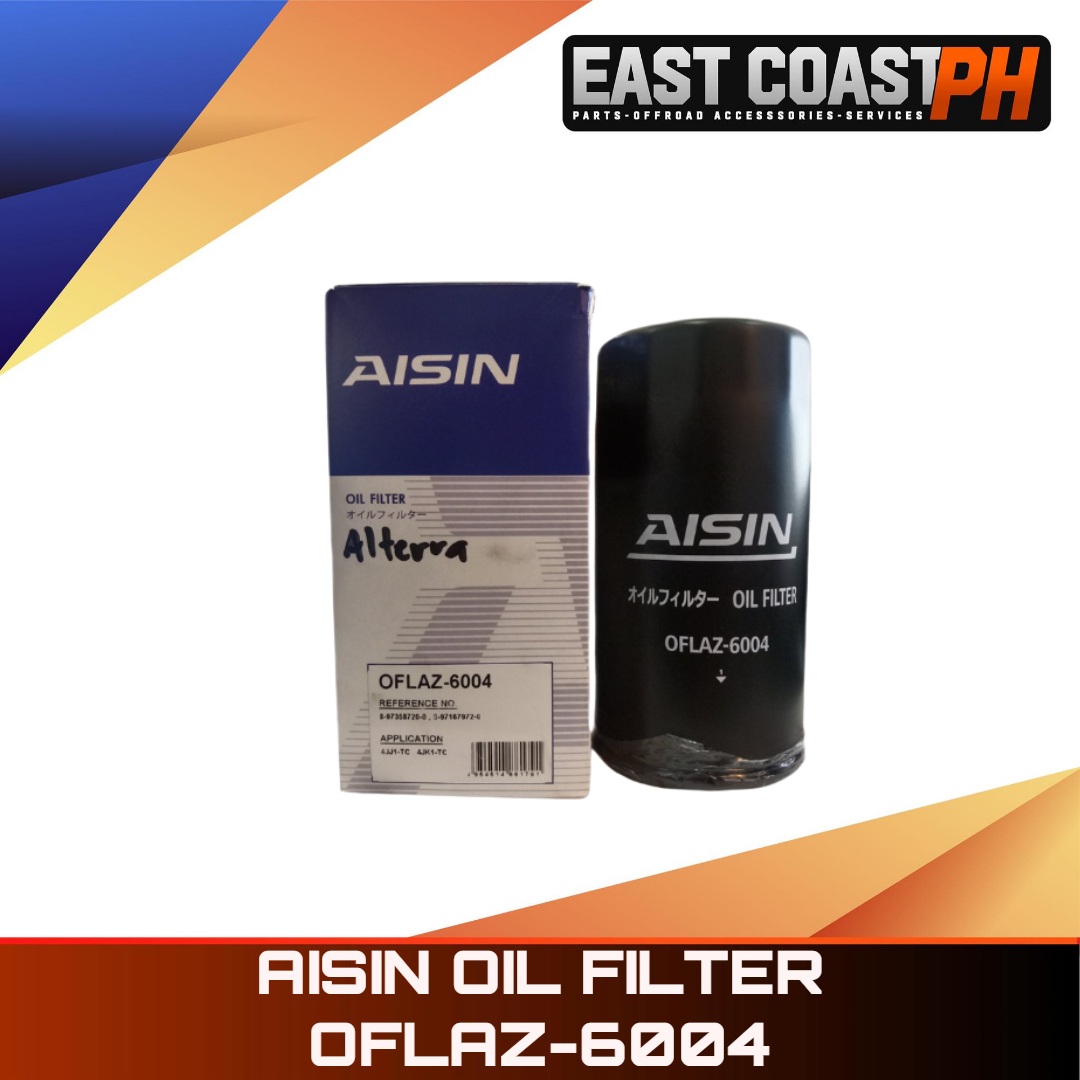 AISIN Oil Filter OFLAZ-6004 for ALTERRA | Lazada PH