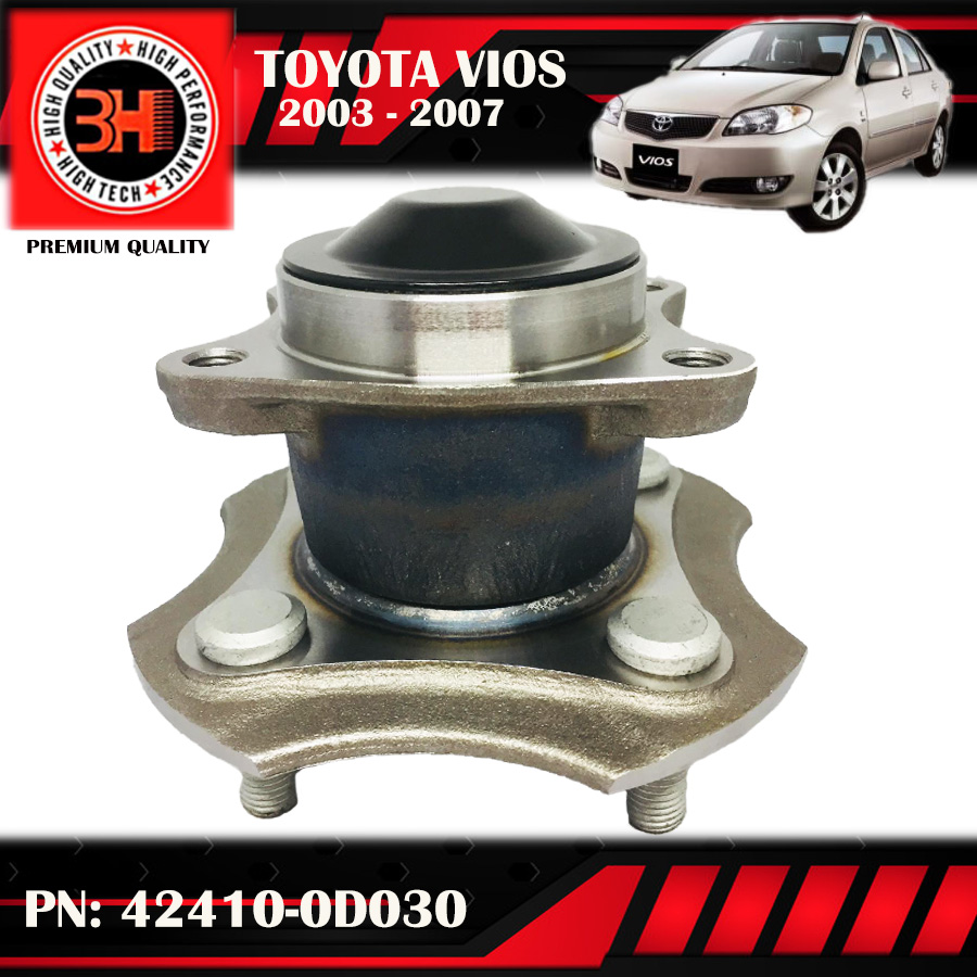 WHEEL HUB BEARING REAR 42410-0D030 3H for TOYOTA VIOS NCP42 2003-2007 ...