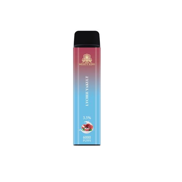PUFF BAR MIGHTY KING 6000 PUFFS RECHARGEABLE DISPOSABLE PODS MODS ...