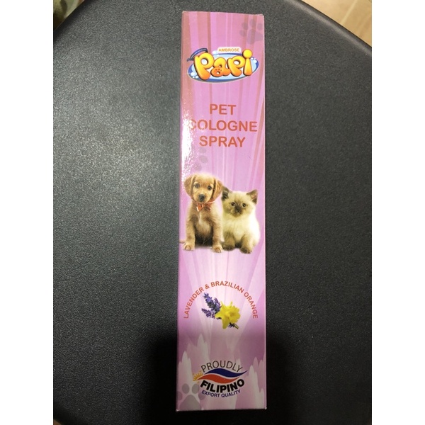 PAPI PET COLOGNE SPRAY 100ml | Lazada PH