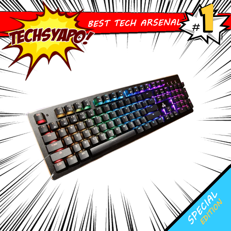 Rakk Kimat XT.LE RGB Mechanical Keyboard BLUE SWITCH | Lazada PH