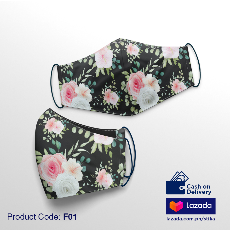 Floral Face Mask 01 | Lazada PH