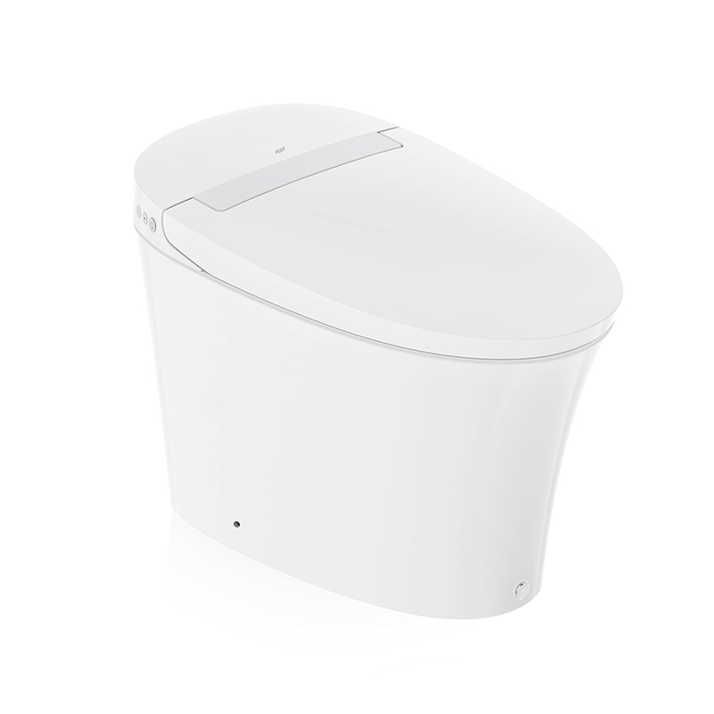 EPLO Tankless Smart Water Closet Toilet Battery-Operated Touchless Auto ...