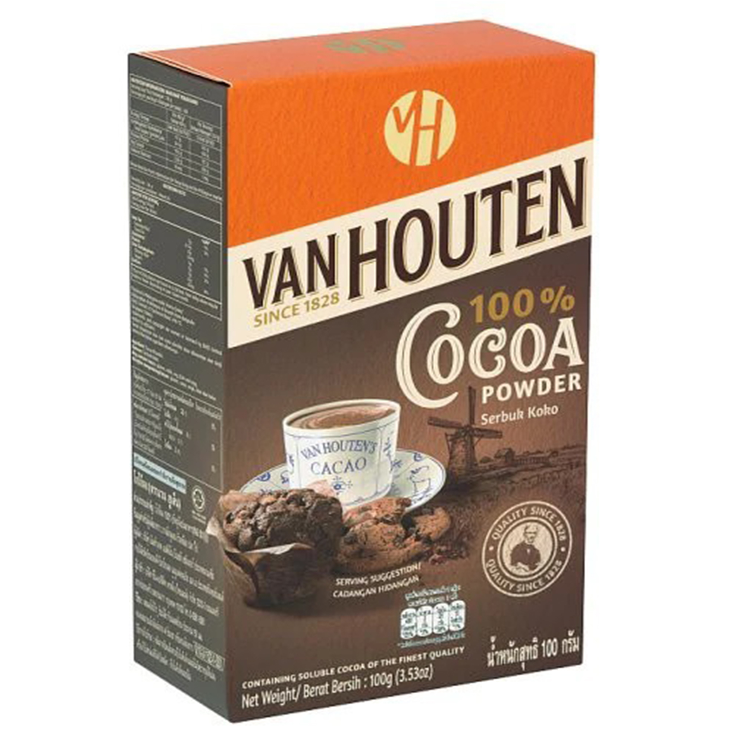 Van Houten 100% Cocoa Powder 100g | Lazada PH