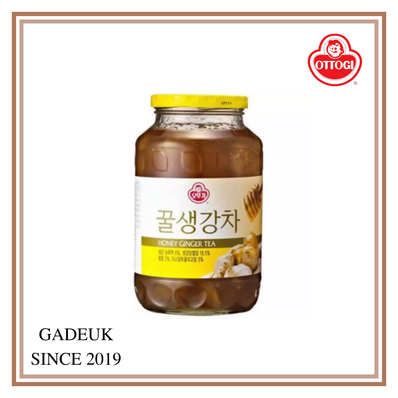 [OTTOGI] HONEY GINGER TEA 500g/1kg | Lazada PH