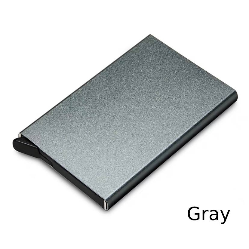 RFID Blocking Slim Wallet Card Ejector Minimalist Protector Pop up ...