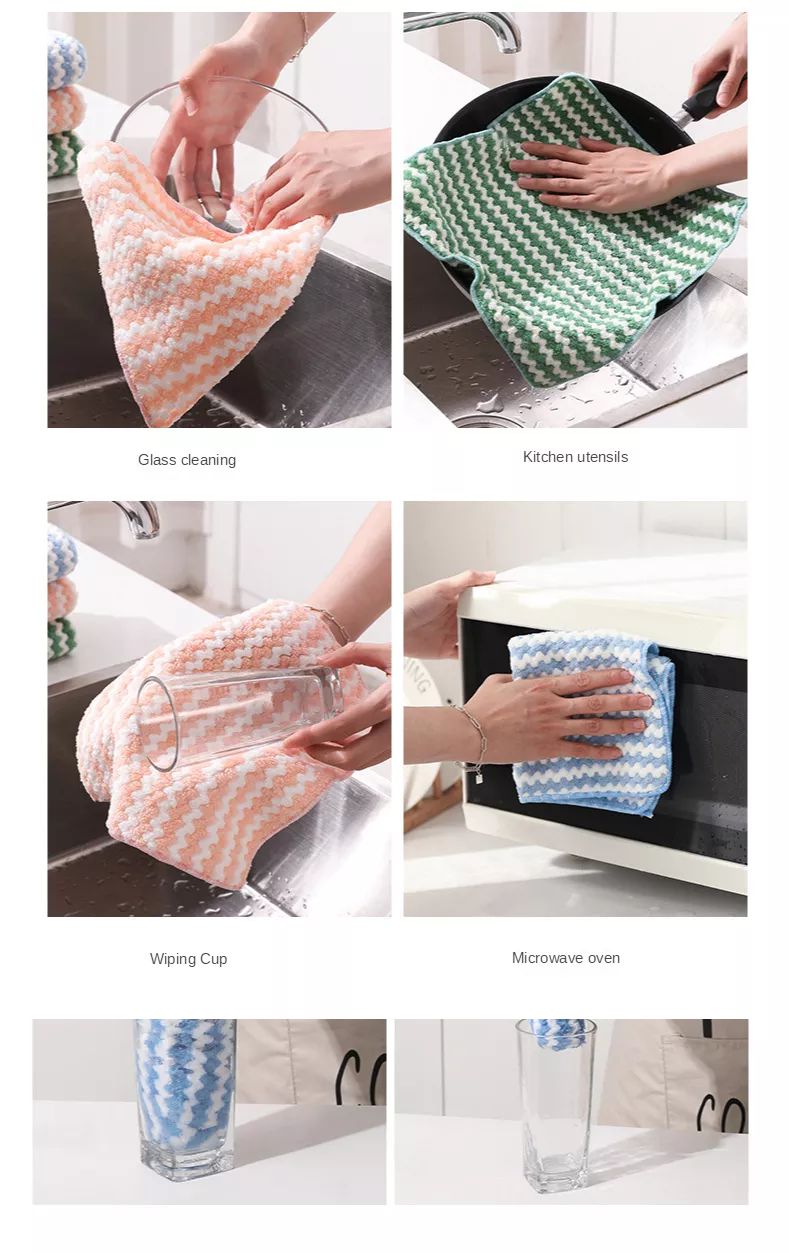 Kusina Dish Rag 25x25 Kitchen Cleaning Cloth | Lazada PH