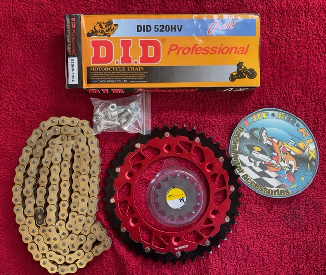 CRF150L XR150 D.I.D CHAIN SPROCKET SET ORIGINAL | Lazada PH
