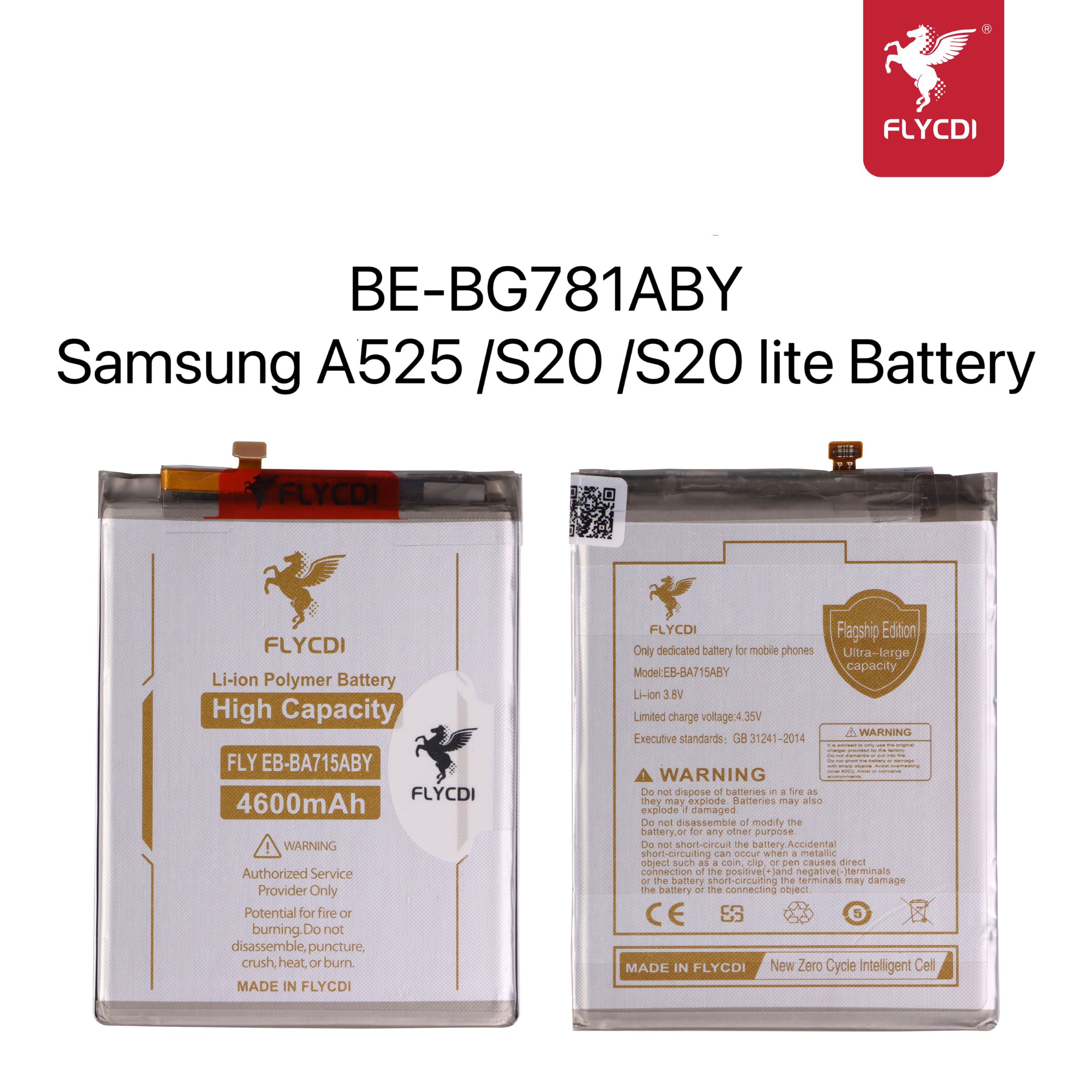 Original FLYCDI EB-BG781ABY Samsung A525 / S20 LITE Battery 100% tested ...