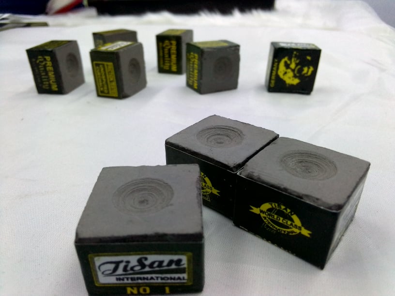 Tisan Chalk (3pcs) Billiard cue chalk/ Tisa ng Tao ng bilyaran ...