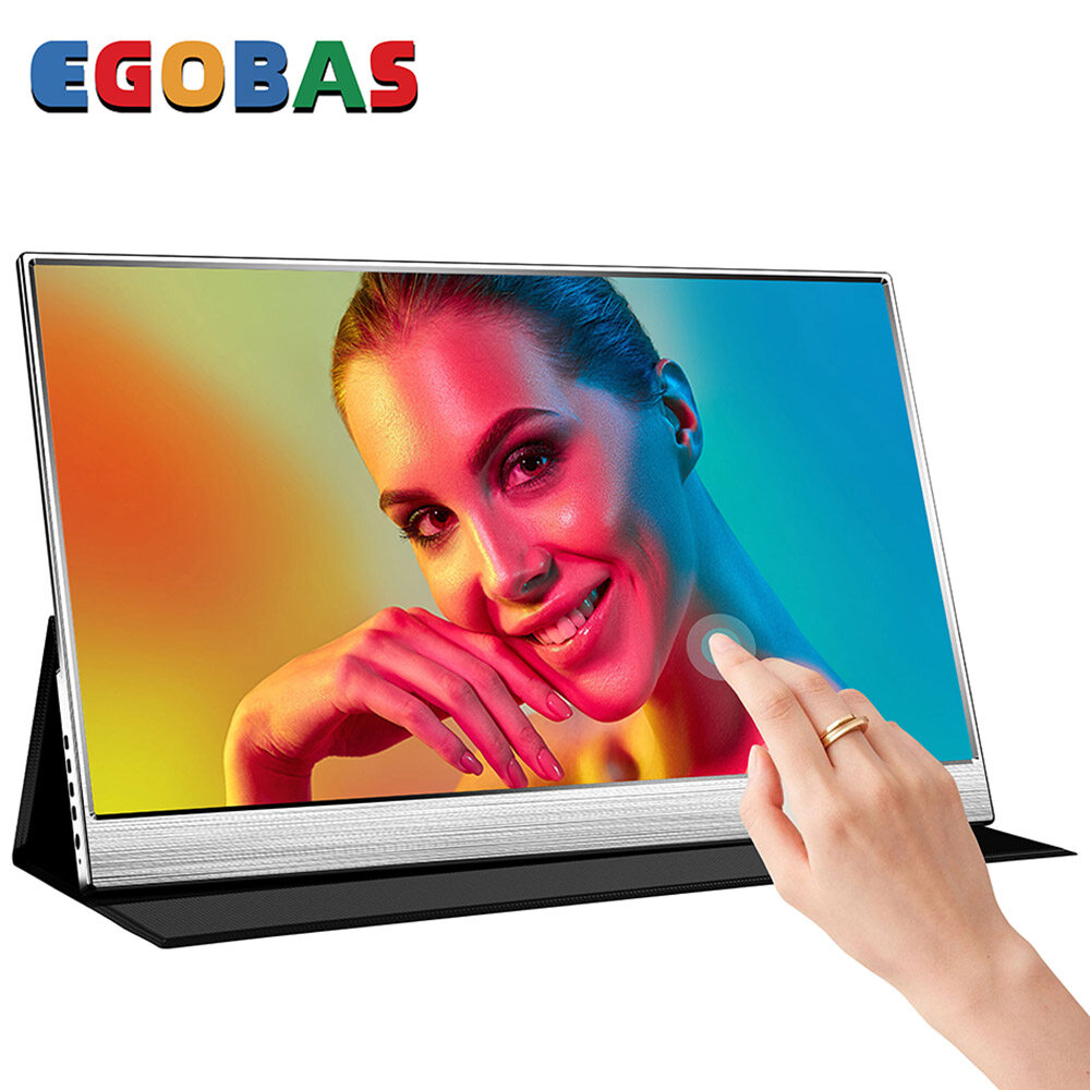 15.6 Wireless Touchscreen Smart Portable Monitor Android 9.0 IPTV APP ...