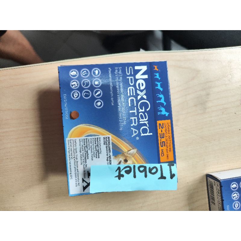 Nexguard and Nexguard Spectra Anti Ticks and Fleas 1 tablet cheapest ...