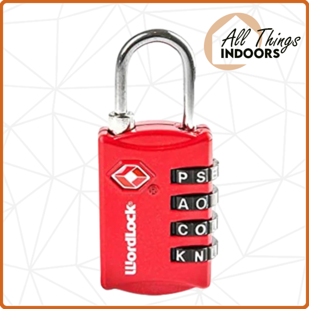 WordLock Luggage Combination Lock Red | Lazada PH