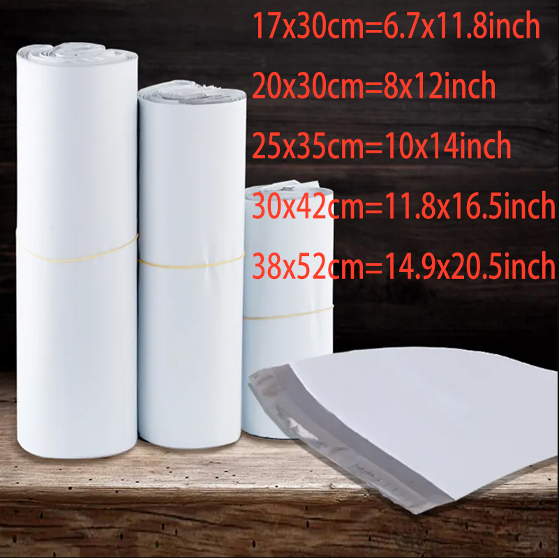 100pcs Courier Shipping Express Bag xs s m l xl Packaging Bag Package ...