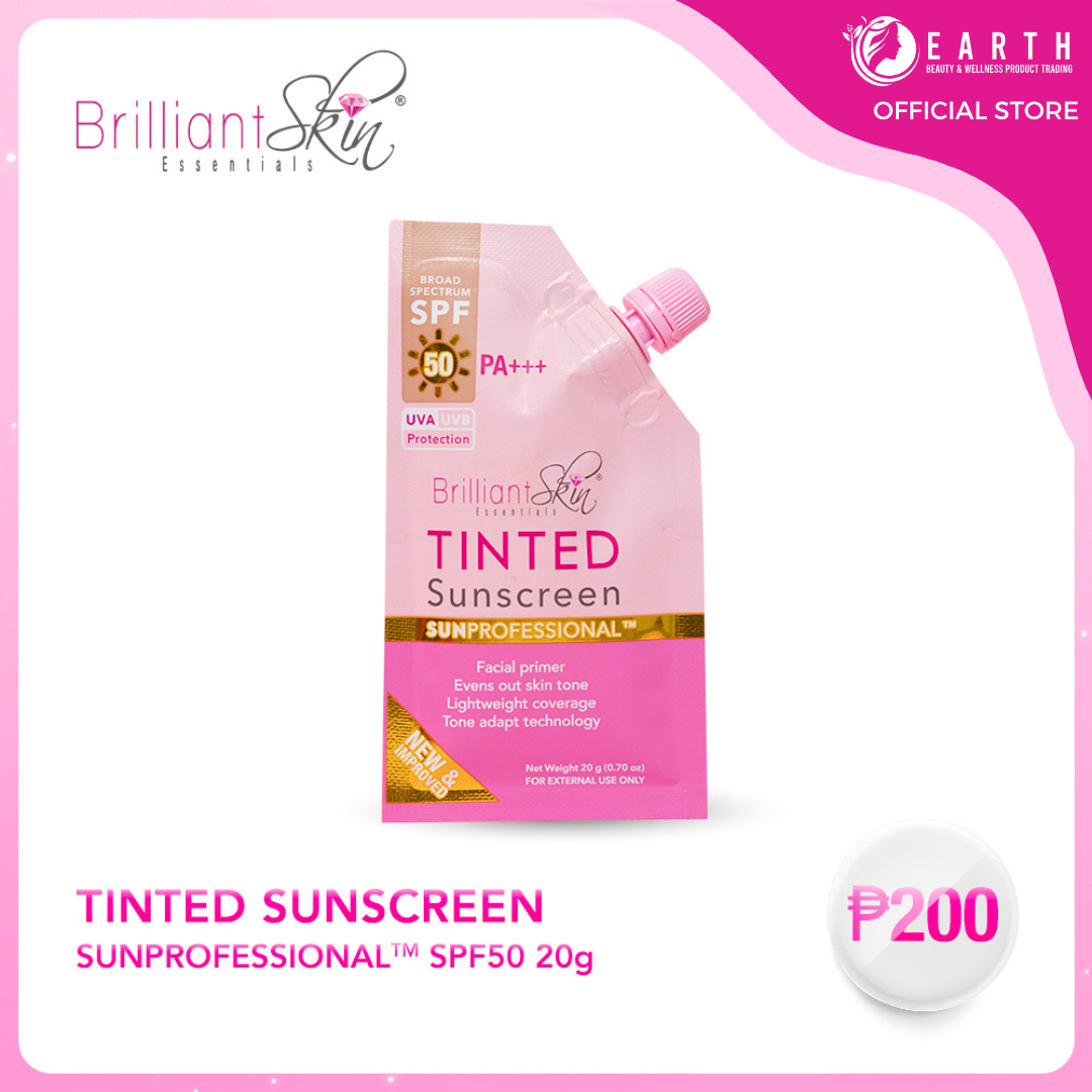 Brilliant Skin Essentials NEW Tinted Sunscreen SPF50 20G | Lazada PH