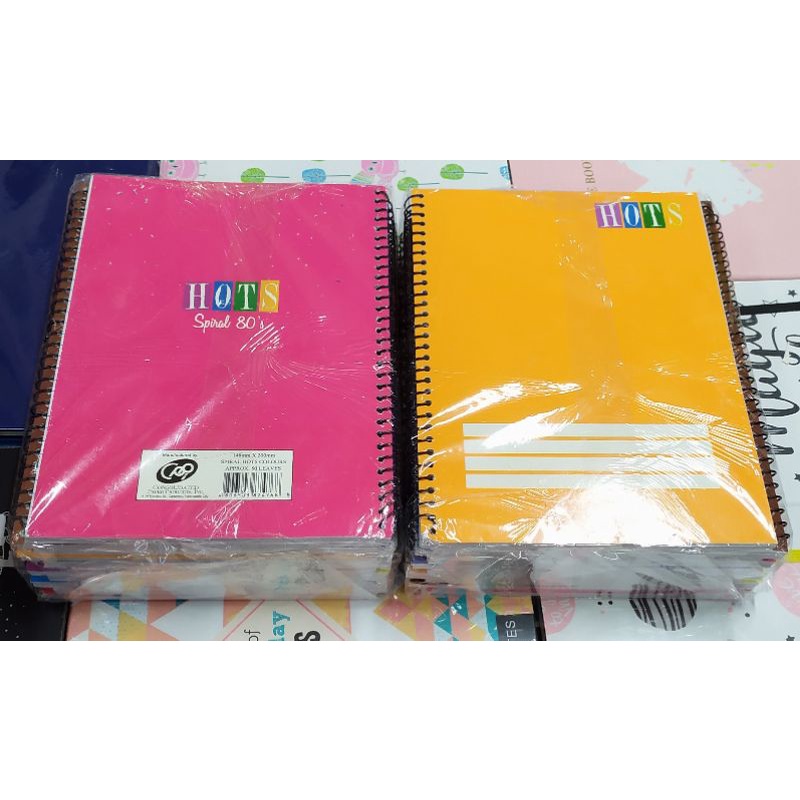 10pcs./pack SPIRAL NOTEBOOK Assorted | Lazada PH