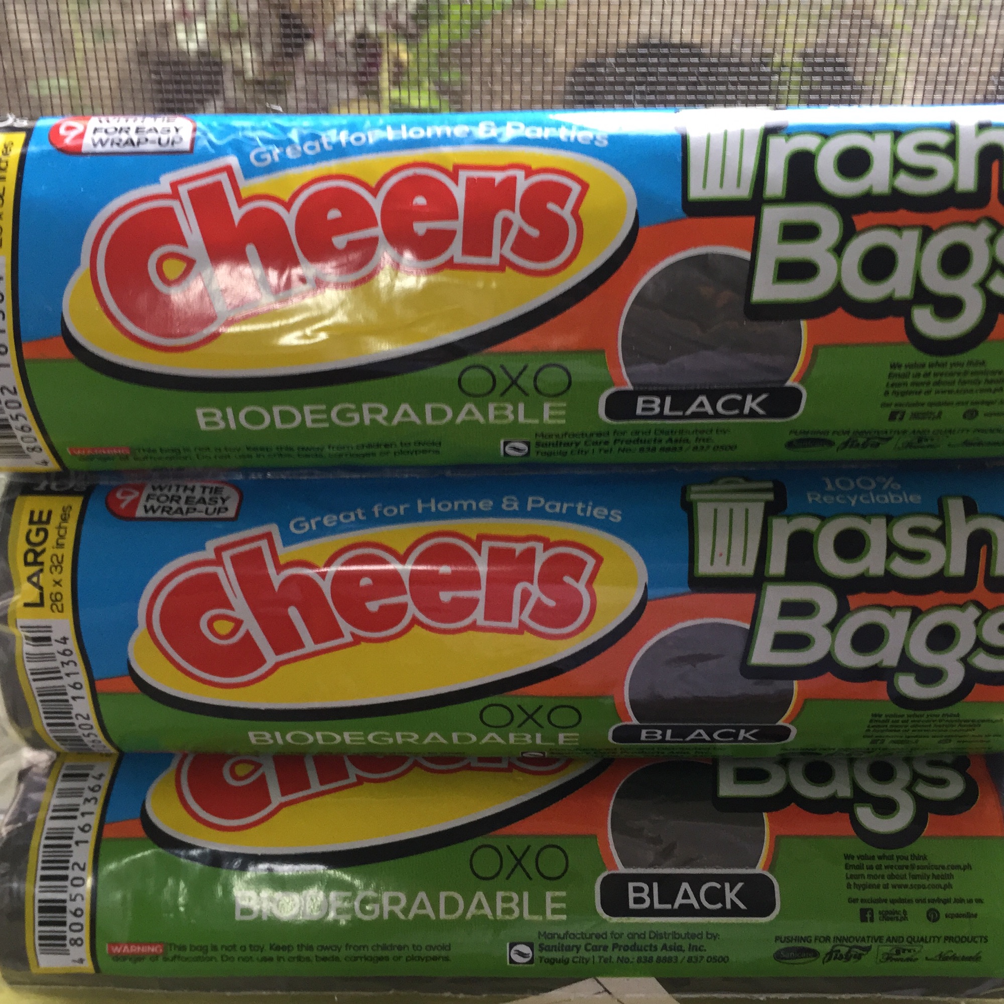 Cheers Trash Bag Black-(LARGE 3pcs) | Lazada PH