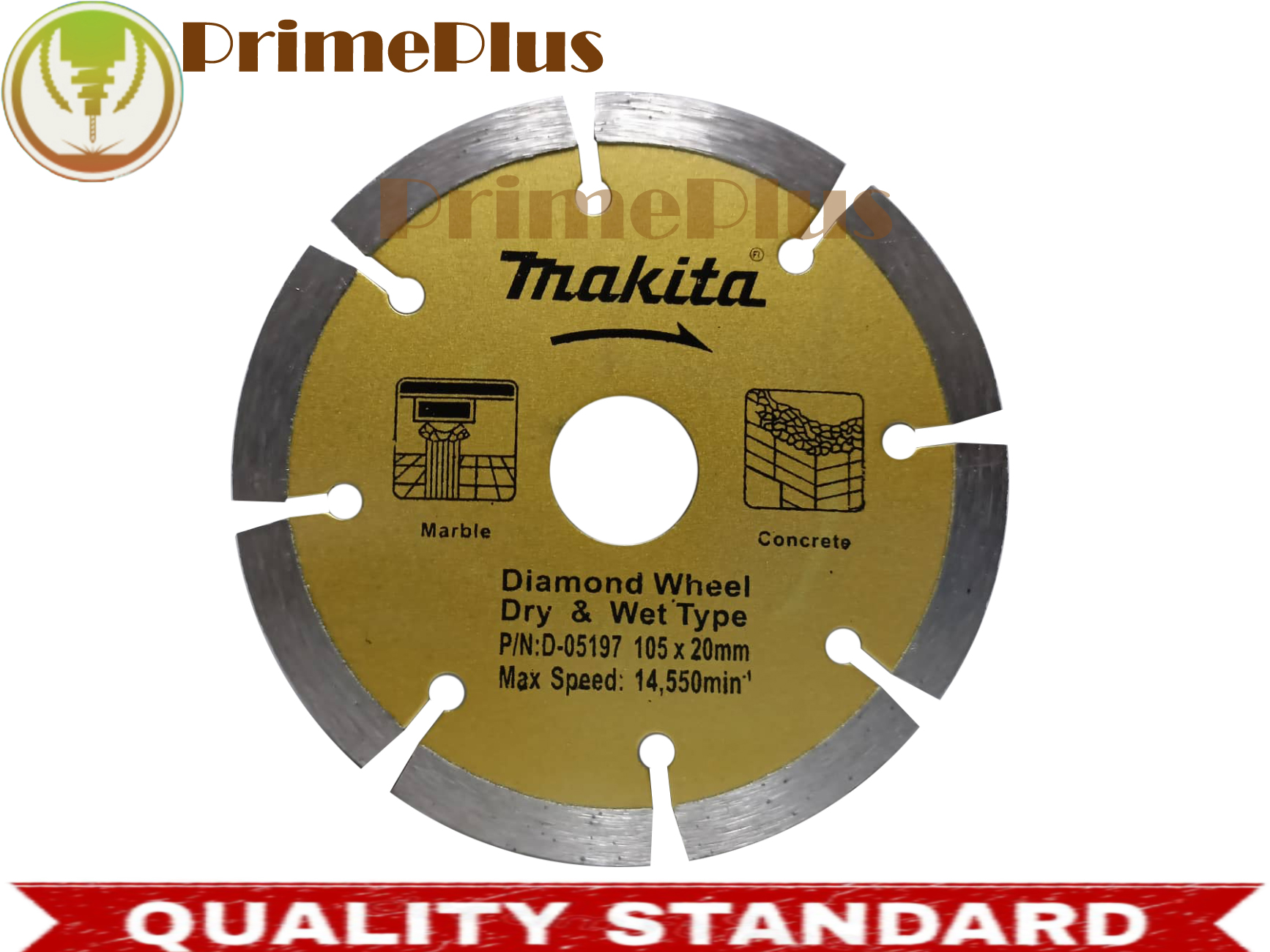 Made in Japan Diamond Cutting Wheel 4" (Wet and Dry) For Tiles ...