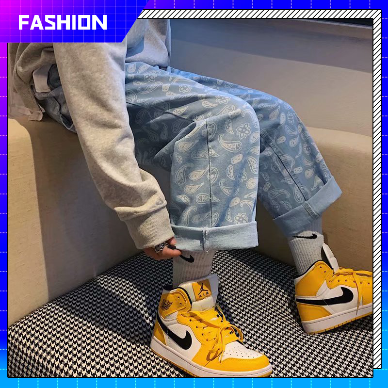 SS Light Blue Denim Jeans Maong Pants For Men Pants Maong Straight Cut ...