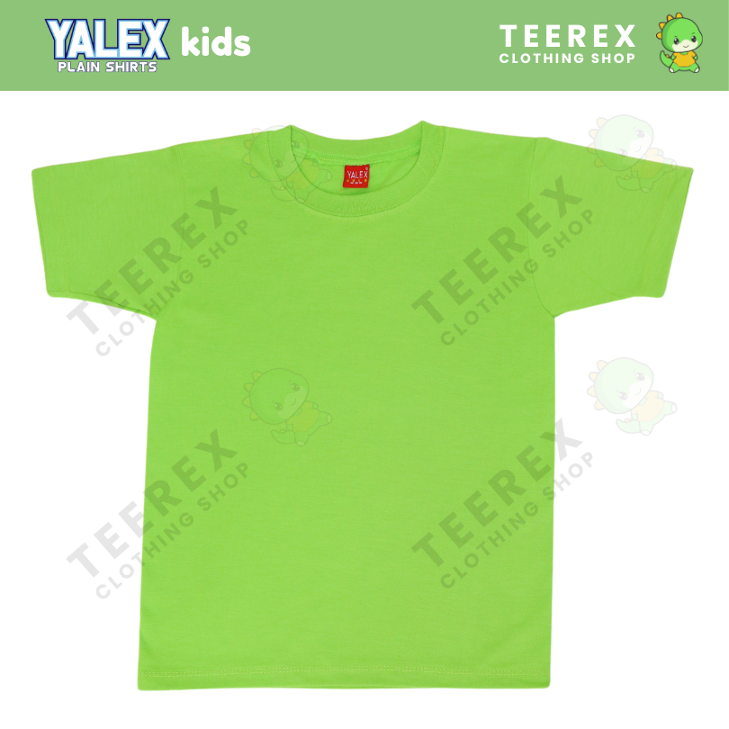 YALEX KIDS Plain T-shirt (Maroon/ Red/ Fuchsia/ Pink) | Lazada PH