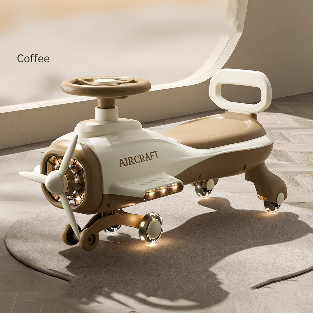 Ride On Car for kids ride-on Airplane Toys kids car Baby Twisting Car ...