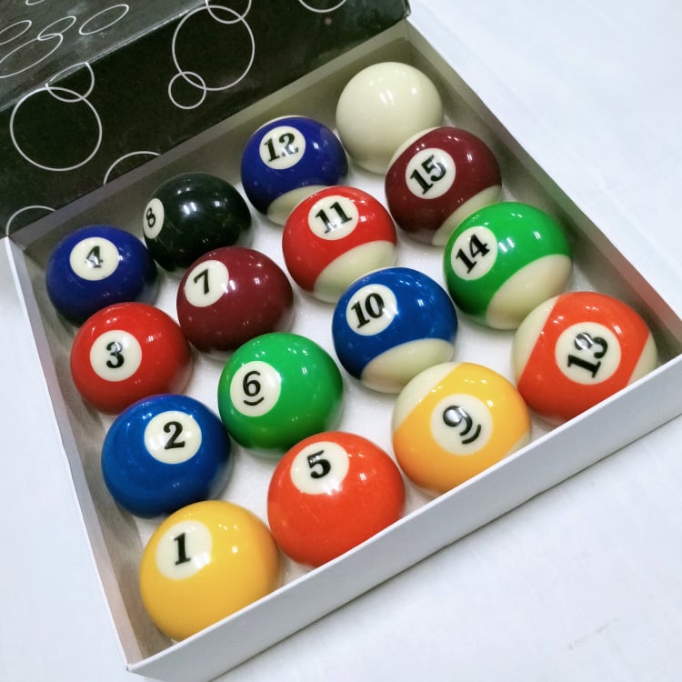 TAIWAN BILLIARD BALL SET (2 1/4 inch) | BOLA NG BILYARAN [GAMIT SA ...
