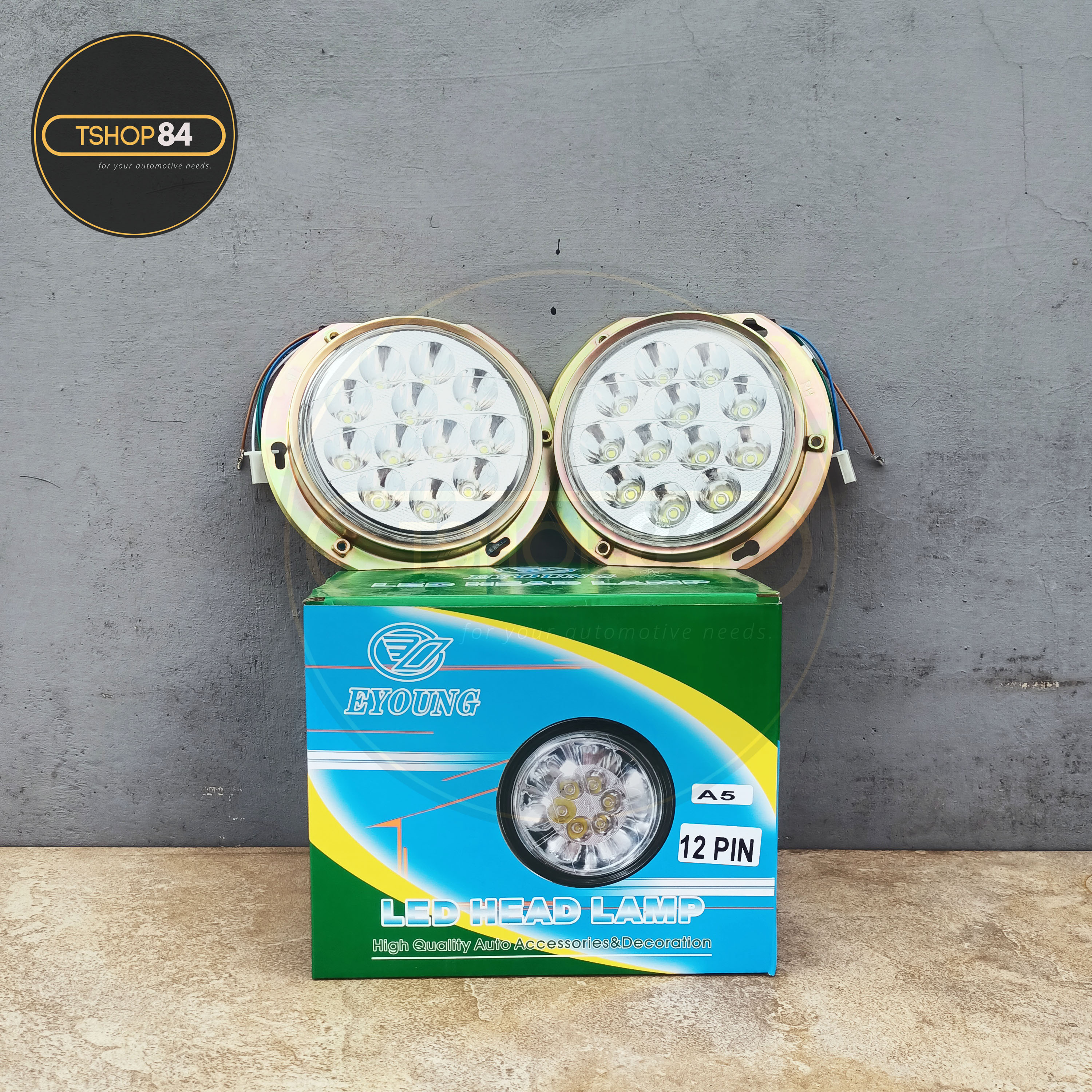 Bajaj RE LED Light Headlight Set PAIR 12LED 6 LED | Lazada PH