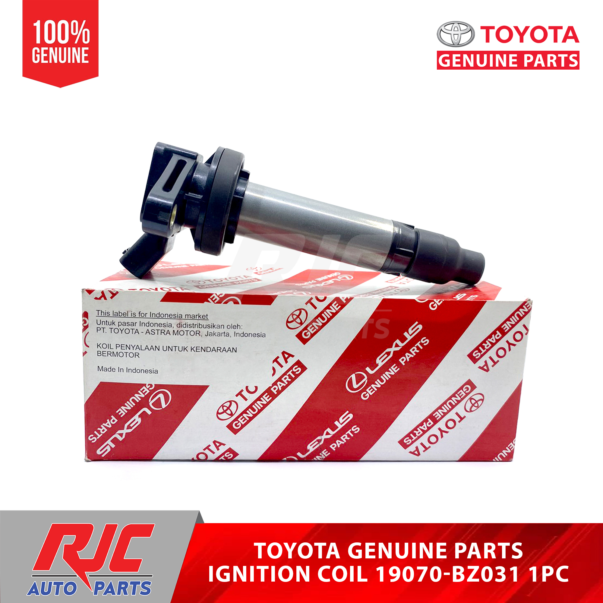 Toyota Genuine Ignition Coil for Avanza 2003 - 2013 / Toyota Rush 2007 - UP 19070-BZ031 1pc ...