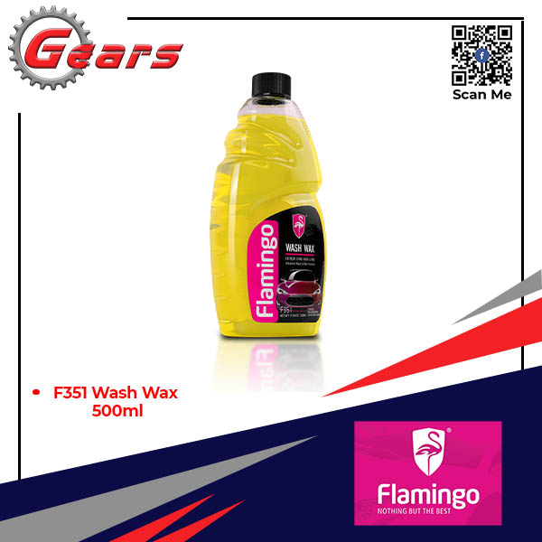 Flamingo Car Shampoo with Wax (500ml) | Lazada PH