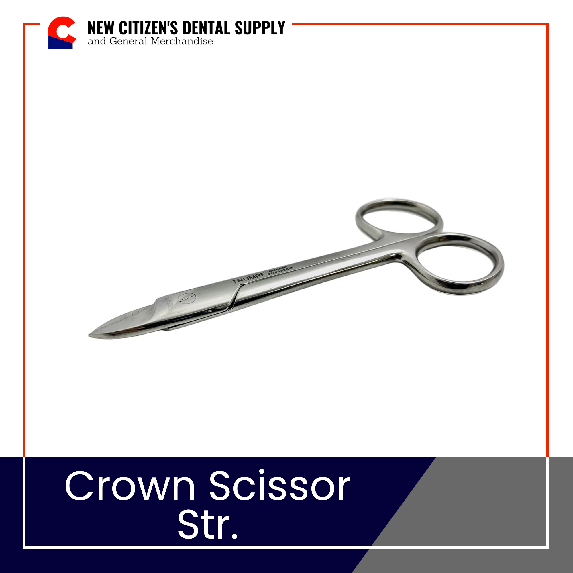 Trumpf Crown Scissor (Straight & Curved) | Lazada PH