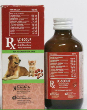 LC-Scour Suspension Anti-Diarrheal & Anti-Infective 60 ML | Lazada PH