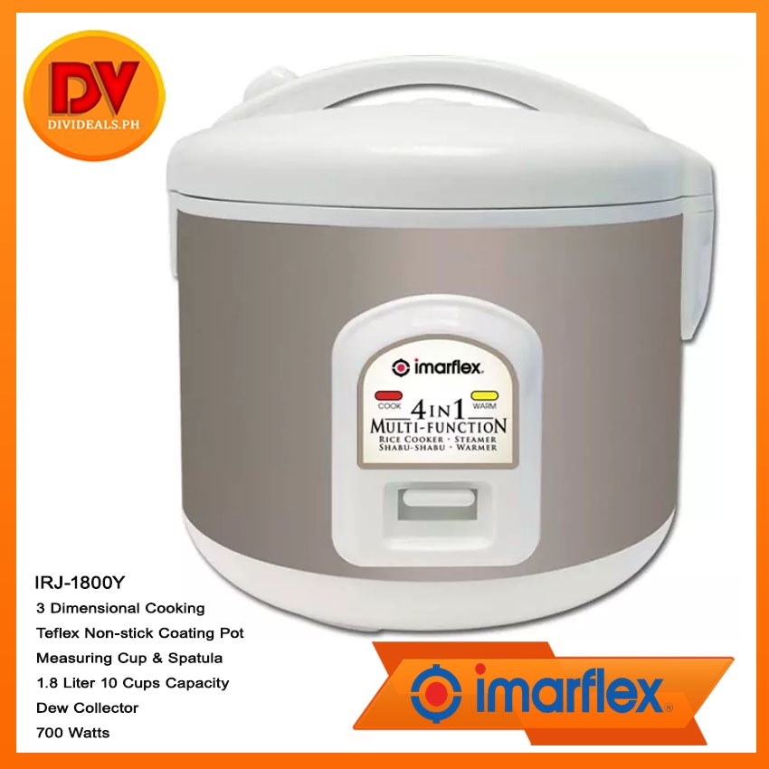 【x6EiNxH2】electric cooker Imarflex IRJ-1800Y 4 in 1 Multi-function Rice ...