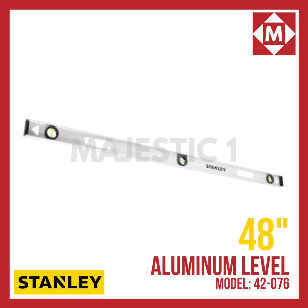 Stanley Aluminum Level 48" (42-076) | Lazada PH