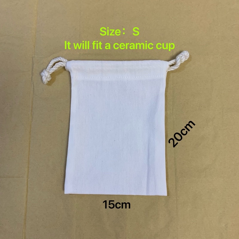 (10pcs)Canvas katsa pouch string bag pouch | Lazada PH