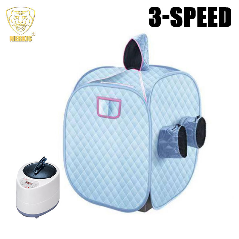 Sauna Steam Bath Double Portable Sauna Tent Portable Sauna Steamer Box ...