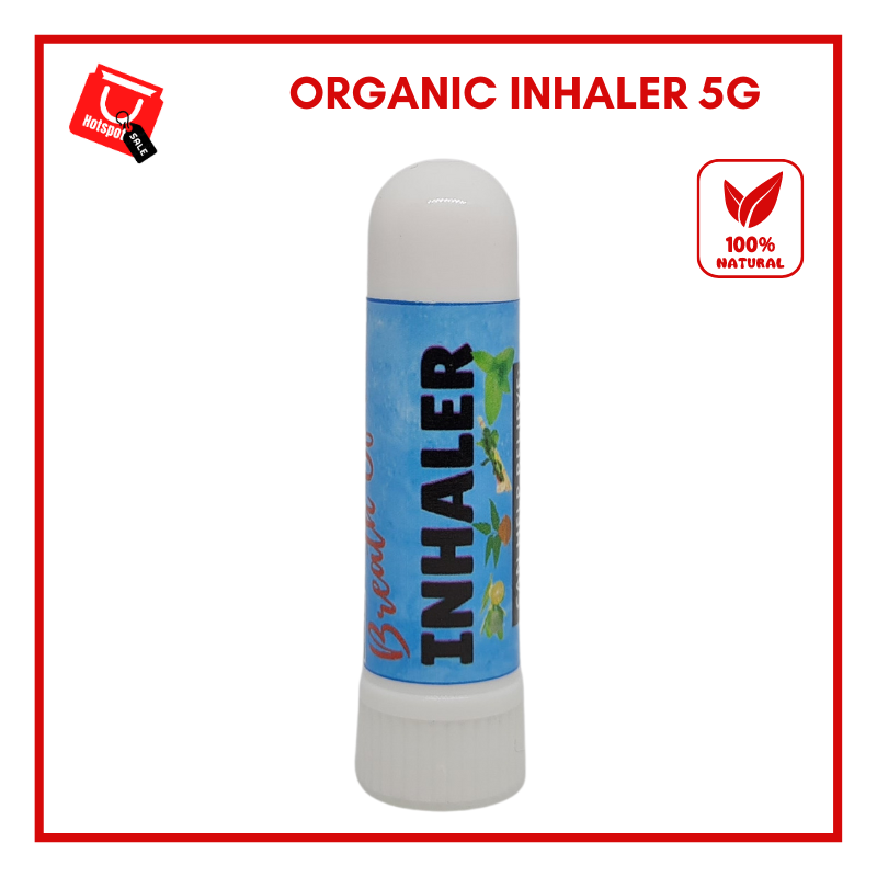 Organic Inhaler Stick 5g for Insomnia, Anxiety, Stress and migraine ...