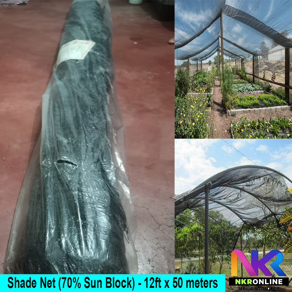 Legit Quality Shade Net (70% Sun Block) - 12ft x 50 meters | Lazada PH