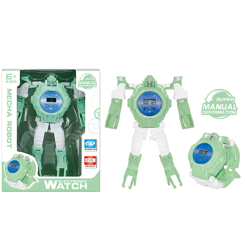 Kids Transforming Toys Watch, 2 in 1 Robot Watch, Digital Electronic ...