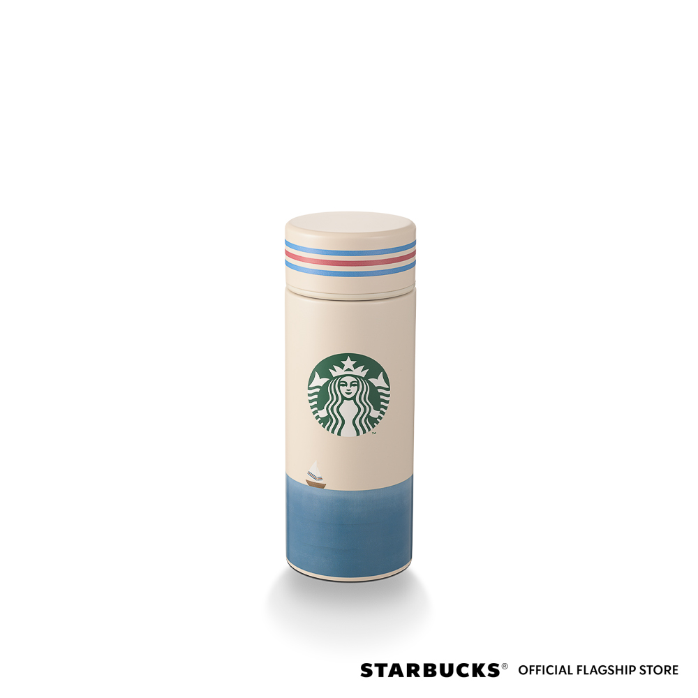 Starbucks 12 oz Summer Boat Sailing Siren Stainless Steel Tumbler # ...