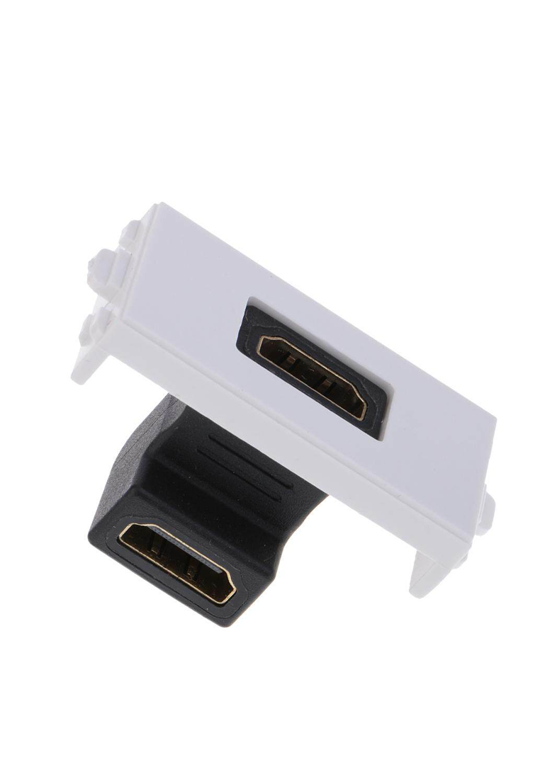 Optimus HDMI Wall Outlet 23x36mm Back Side HDMI L Socket Model | Lazada PH