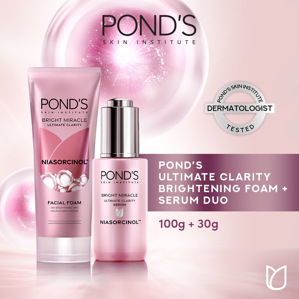 POND'S Ultimate Brightening Foam + Serum Duo | Lazada PH