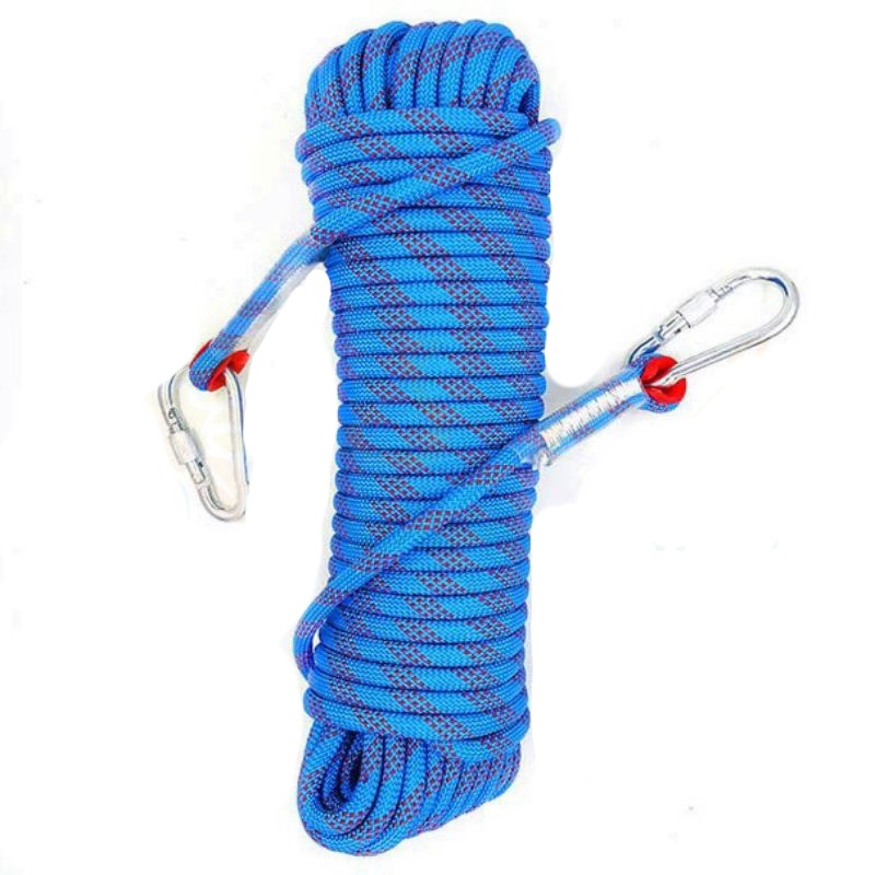 【Fast delivery】Rope 10mm Static Outdoor Climbing Rope, Escape Safety Rappelling Rope Outdoor ...