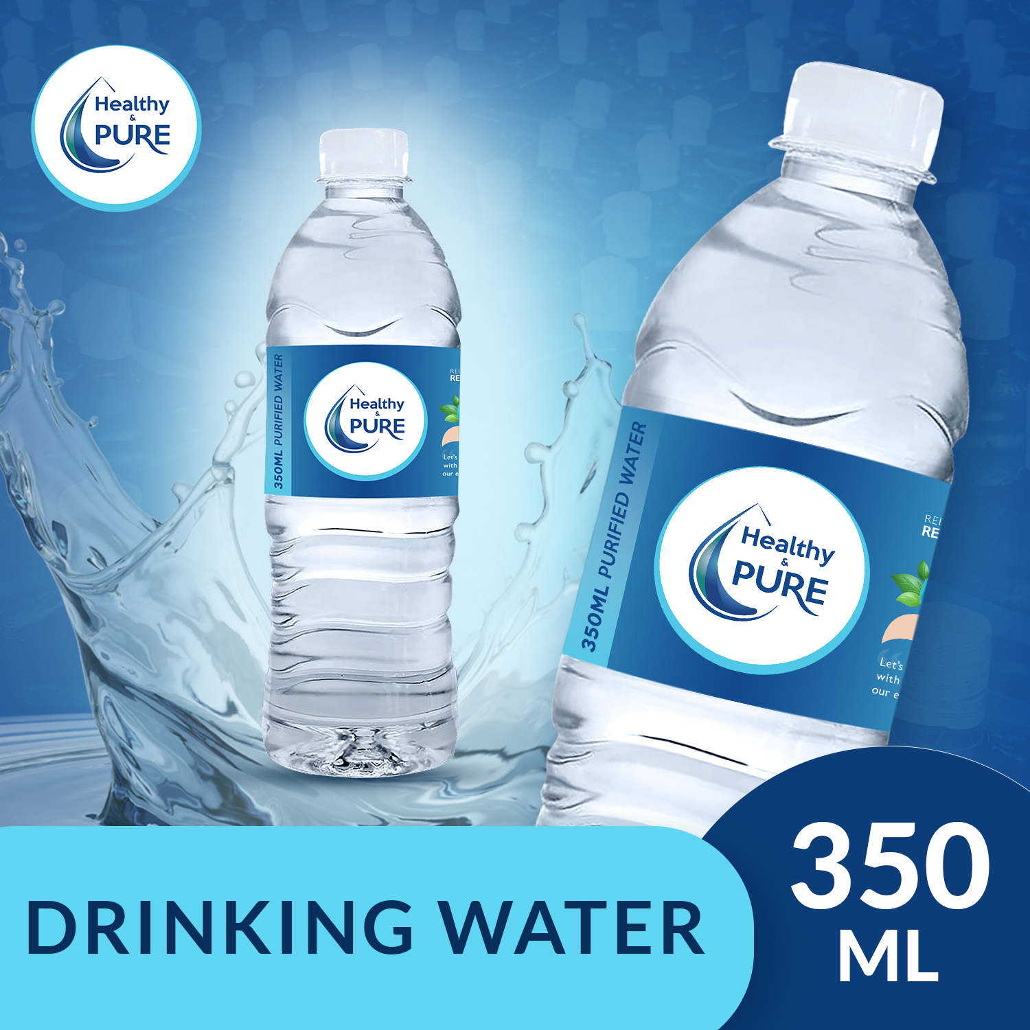 HEALTHY AND PURE DRINKING WATER 350ML | Lazada PH