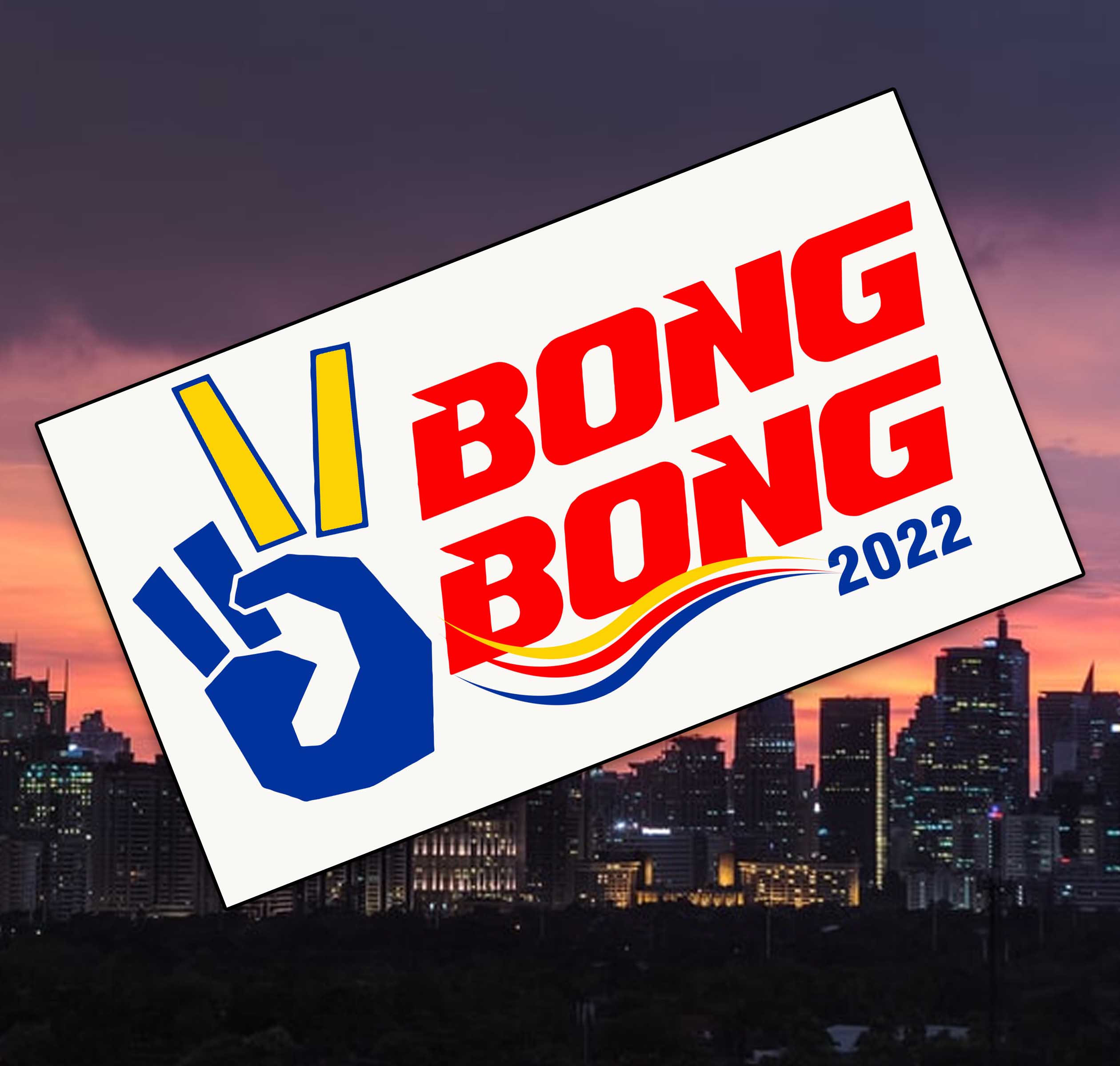 BBM Sticker 2022 | BongBong Marcos Sticker 2022 Set 2 | Car Decals ...
