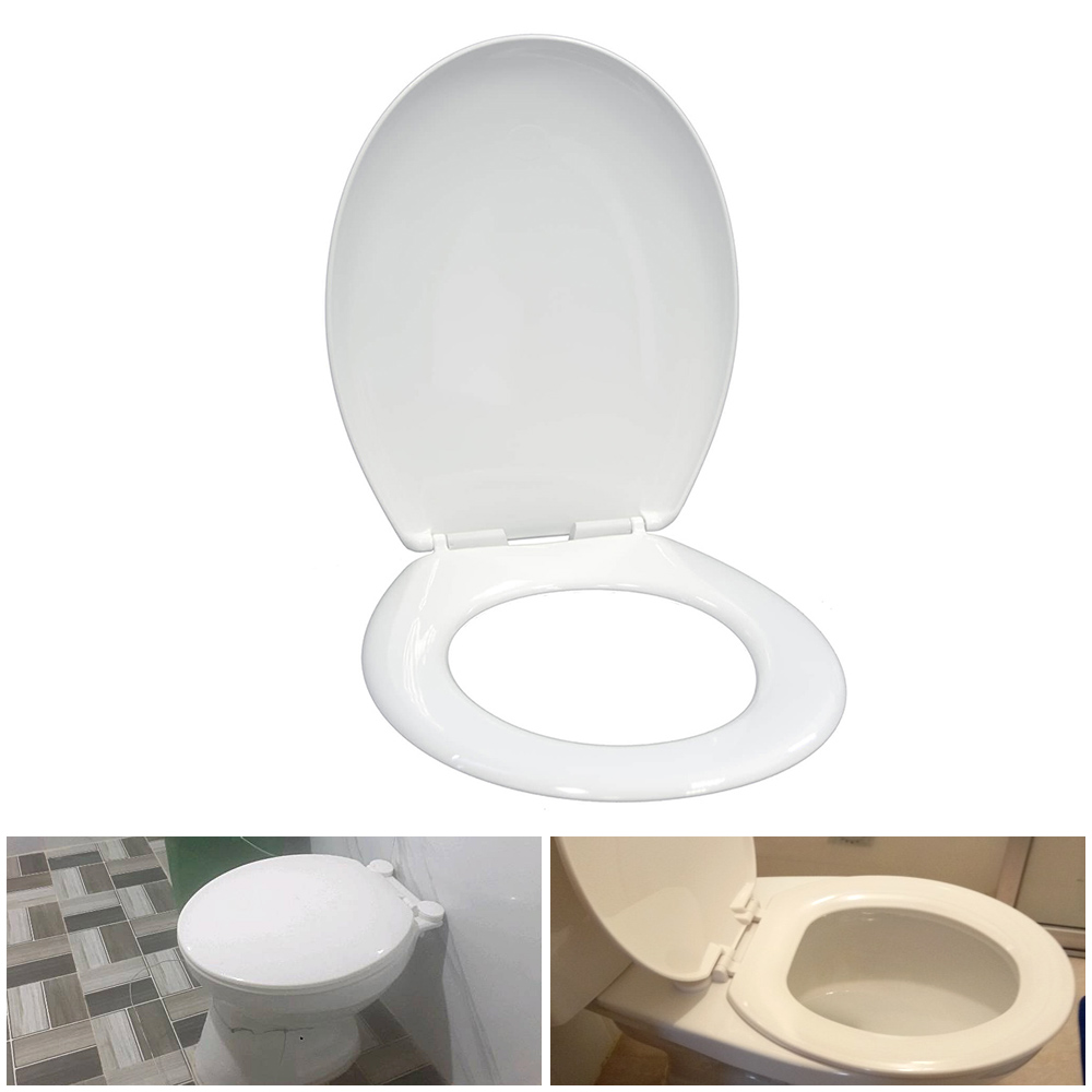 Toilet Seat Cover White takip ng bowl Toilet Seat Cover PP Material Bowl Cover Quick ...