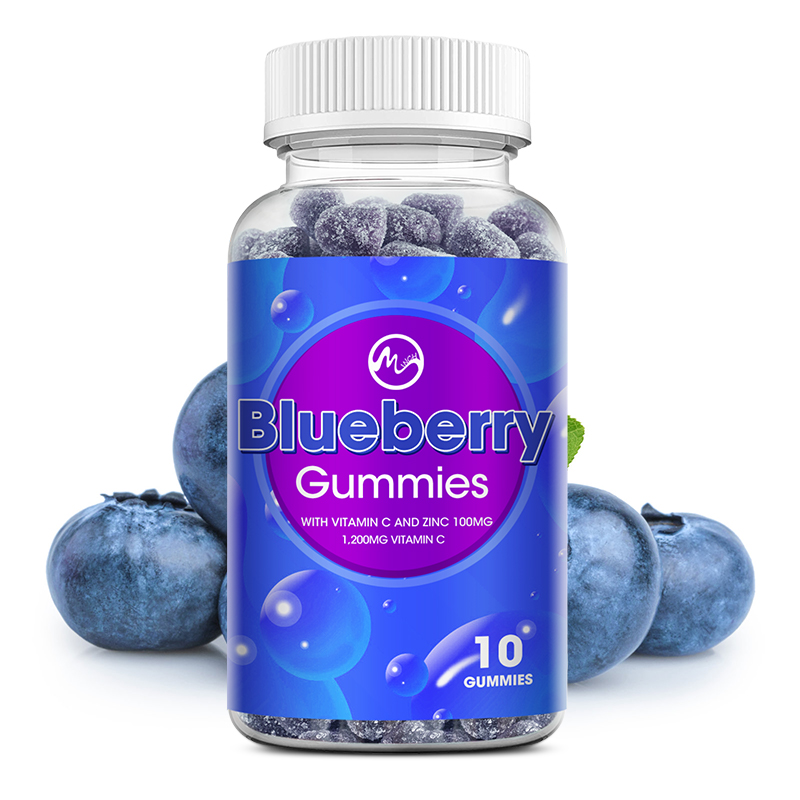 Minch Natural&Organic Blueberry-flavor Compound Fruit&Vegetable-Gummies ...