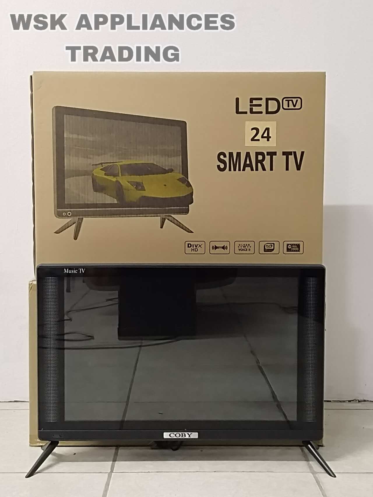 Wsk Appliances COBY -24 Smart TV with Built-in WiFi | Lazada PH