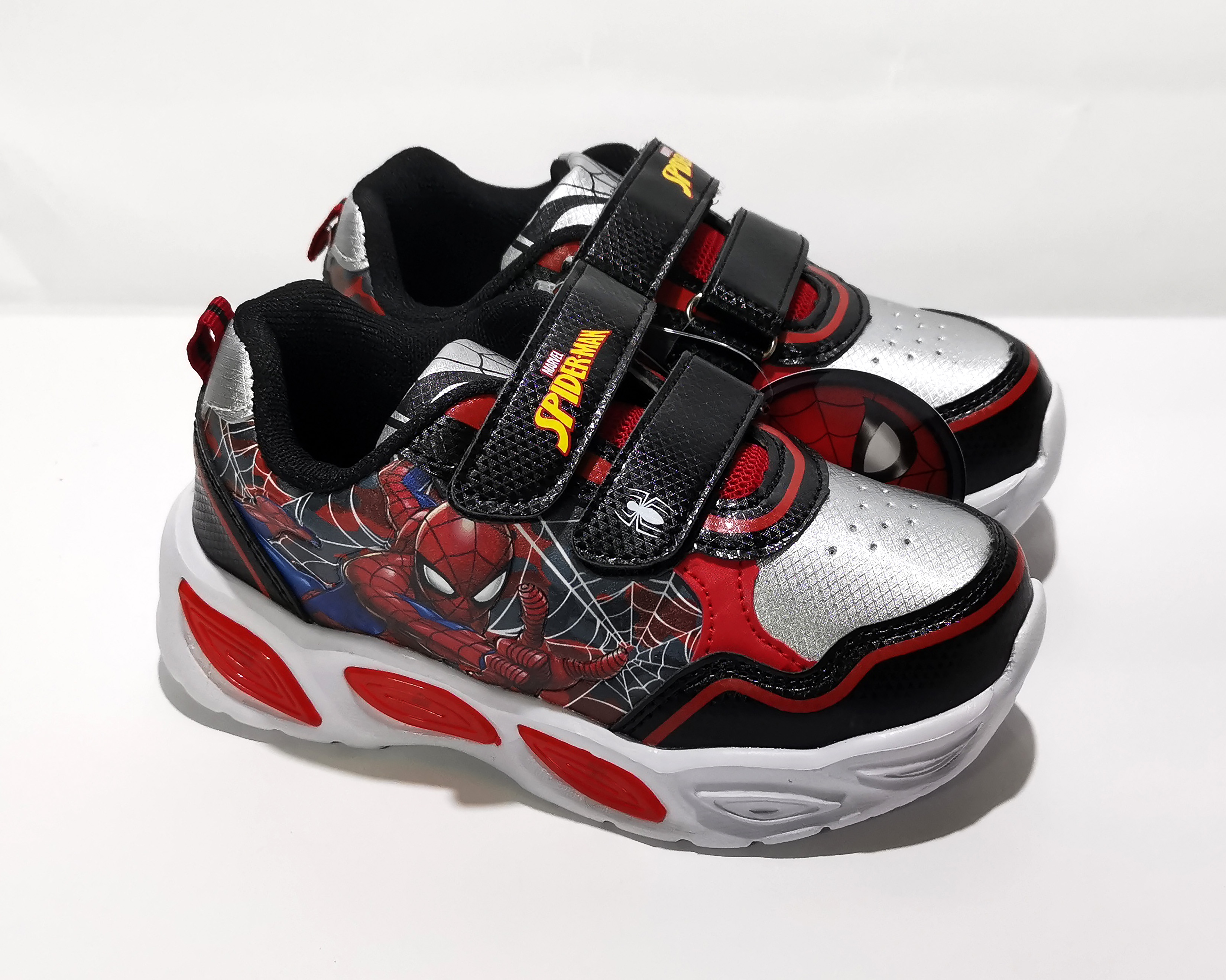 Spiderman Rubber Shoes for Kids with Lights (MV1 ER2030 redblack ...
