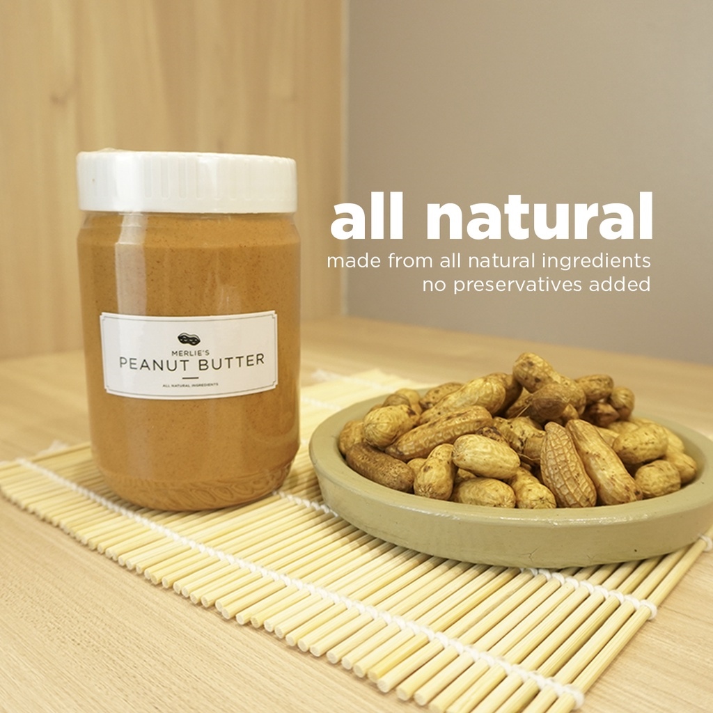 Merlie’s Best Peanut Butter - Peanut Butter Spread Palaman Perfect as ...