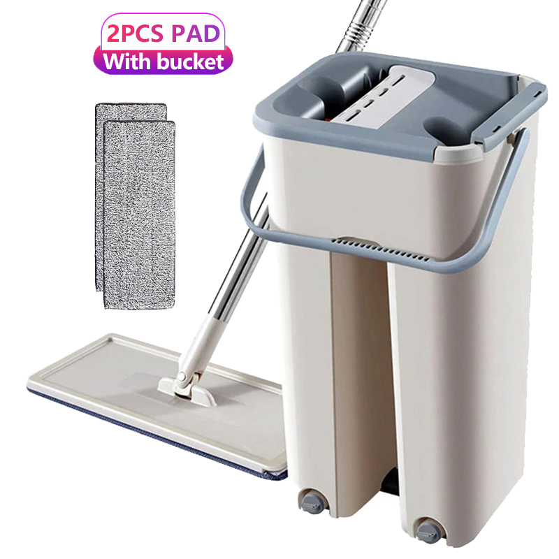 2023NEW Automatic Mop for floor 360 Spin Free Hands Wash Lazy Floor Mop ...